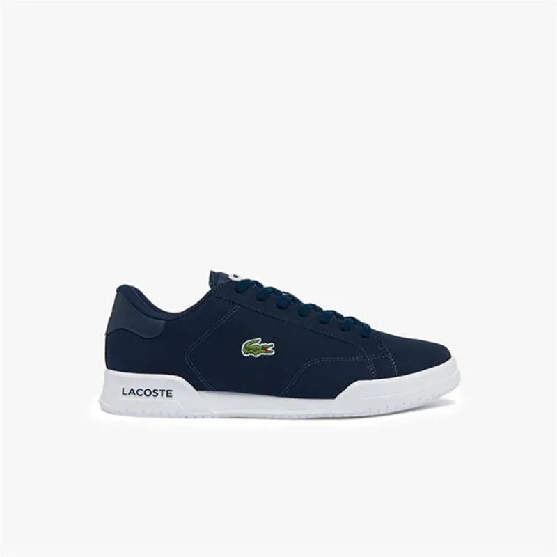 Lacoste 07222SMA Mens Twin Serve Trainers Navy White